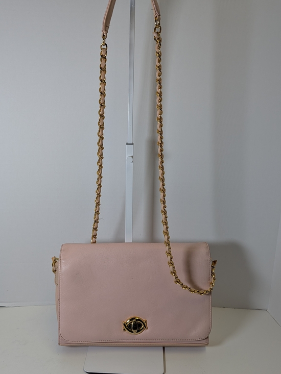 Giani Bernini | Bags | Giani Bernini Blush Pink Leather Crossbody With ...